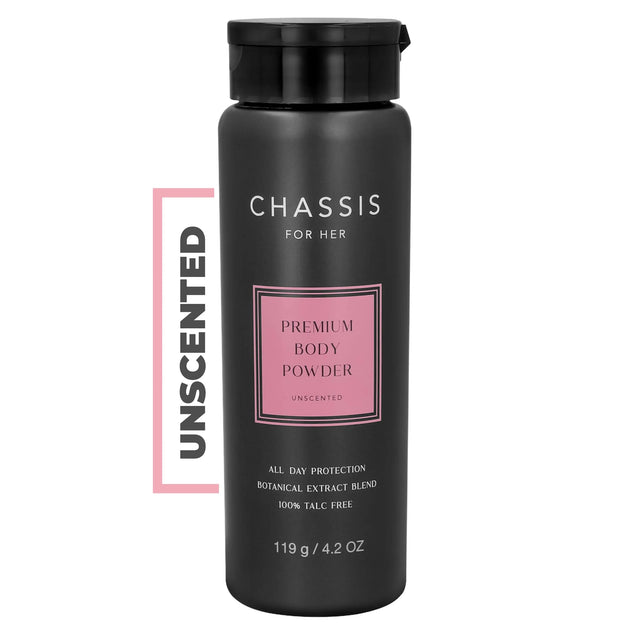 Chassis For Her Premium Women's Body Powder - Freshness & Comfort